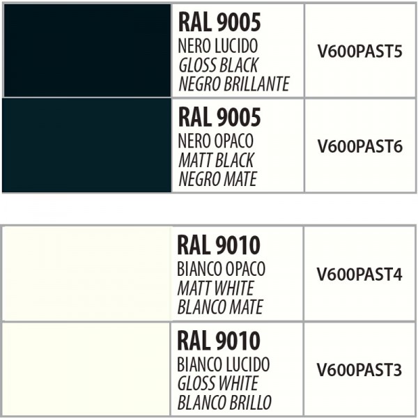 Vopsea acrilica profesionala RAL 9010 alb lucios 400 ml